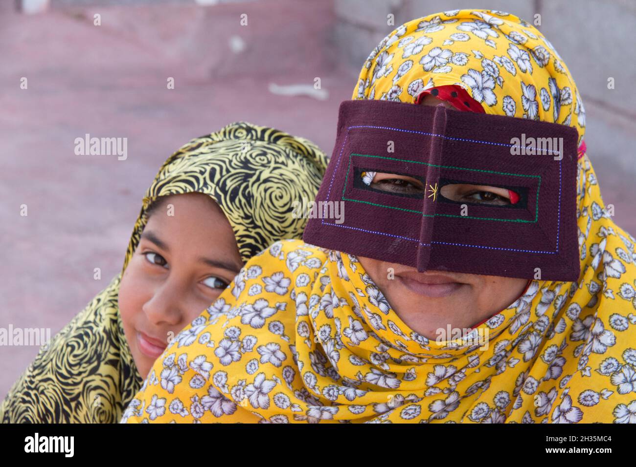 Hormuz is an Iranian island in the Persian Gulf. Some women in this ...