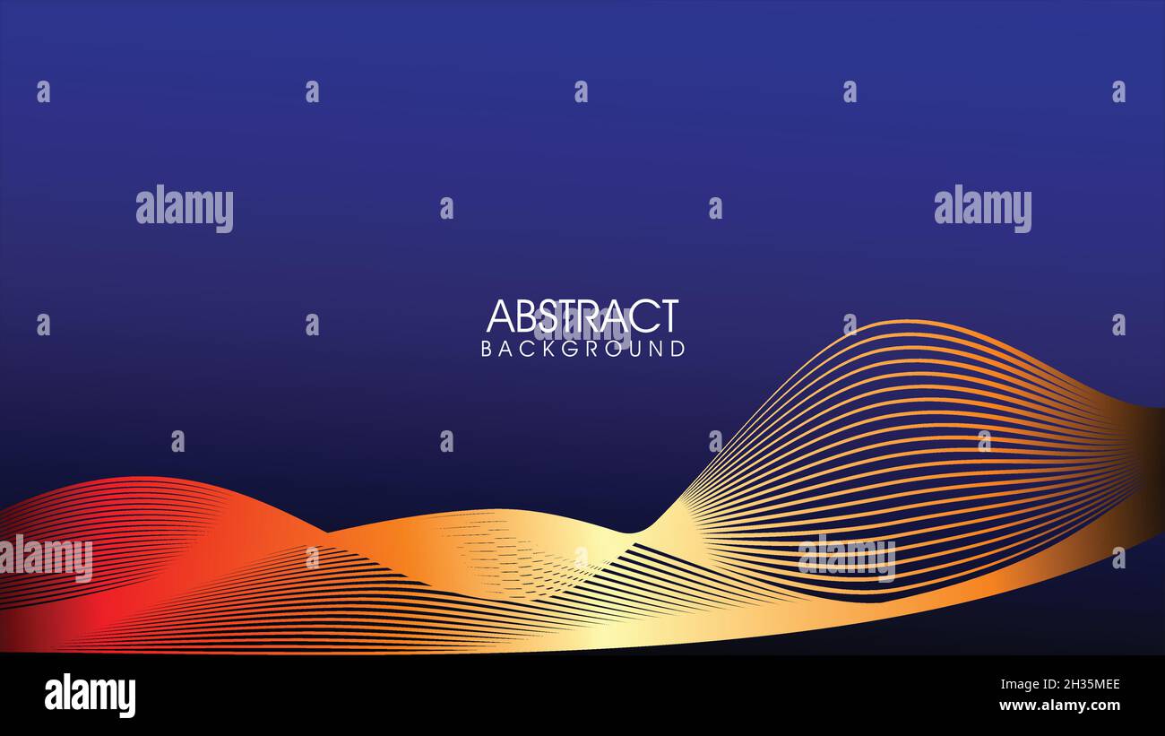 Abstract wave background. Element for design. Digital frequency track ...