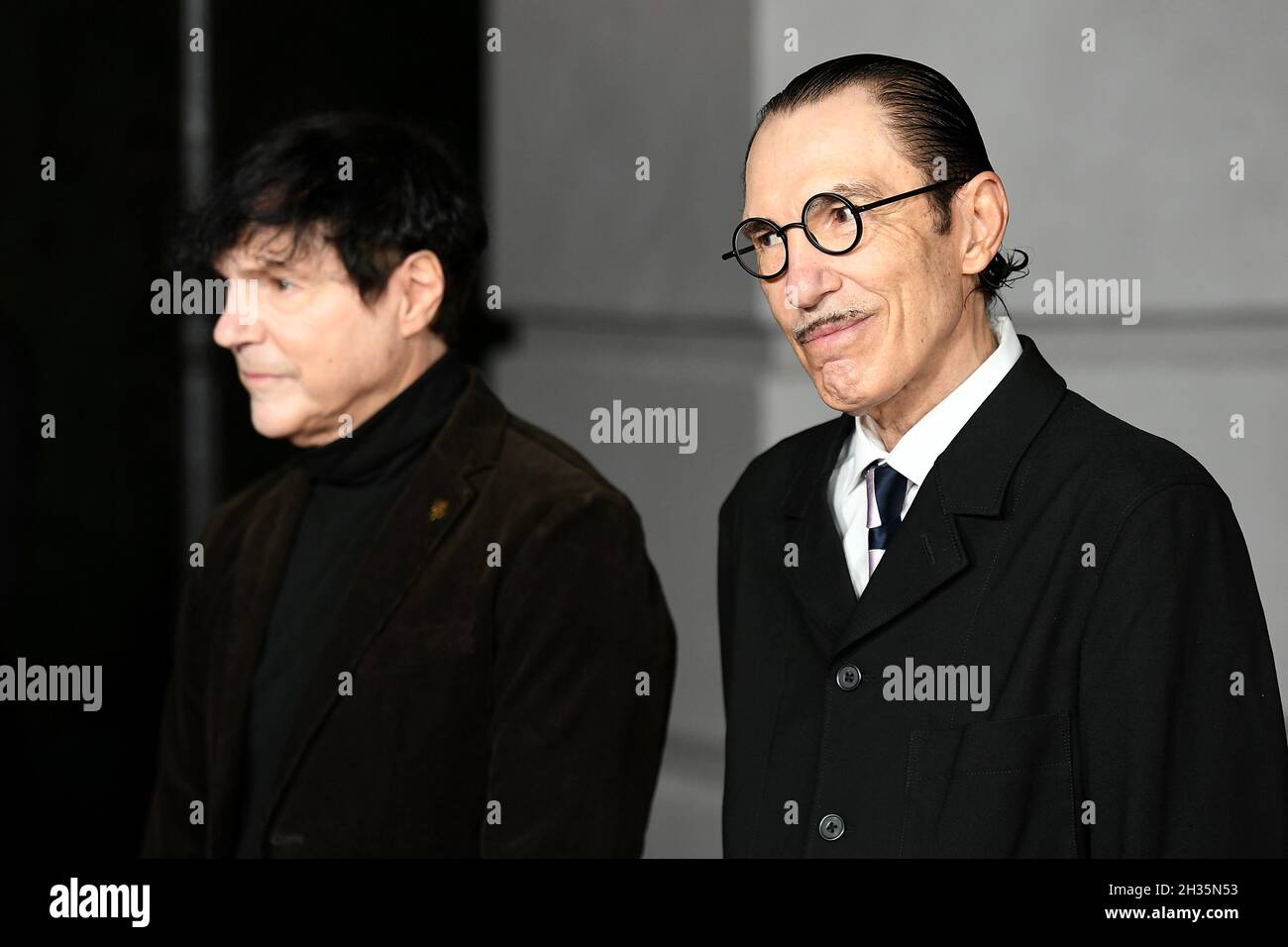 Los Angeles, USA. 25th Oct, 2021. Russell Mael and Ron Mael at Last ...