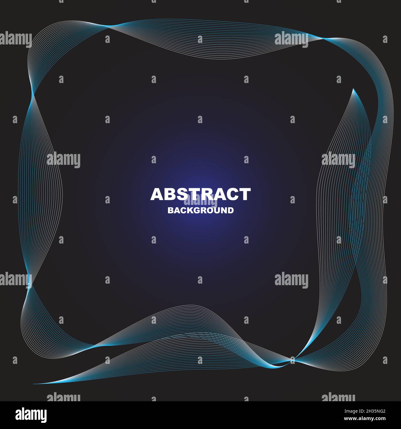 Abstract wave background. Element for design. Digital frequency track ...