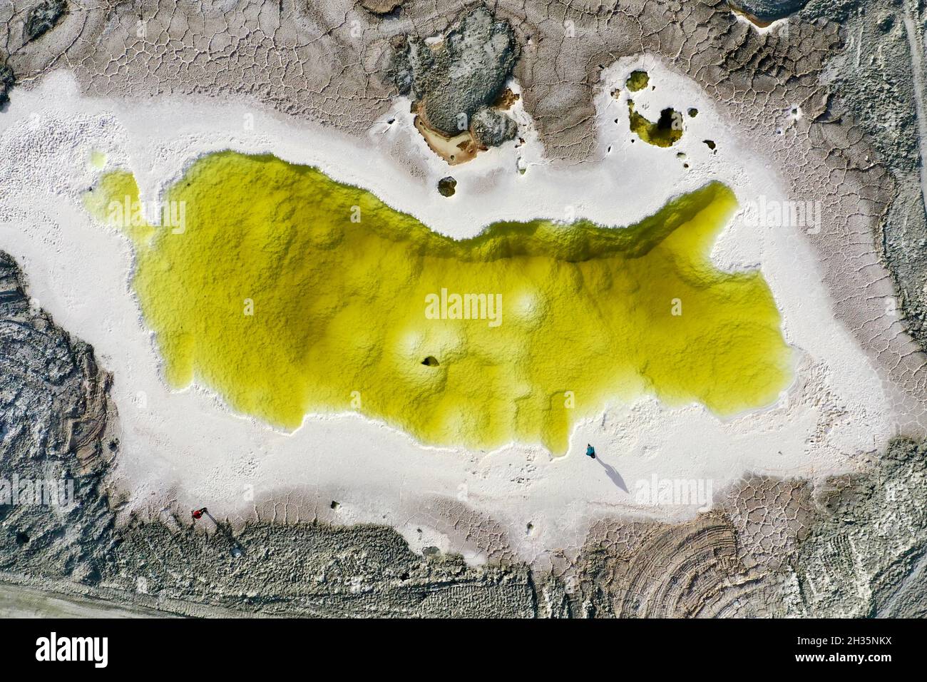 Salt Lake of Da Qaidam Stock Photo - Alamy