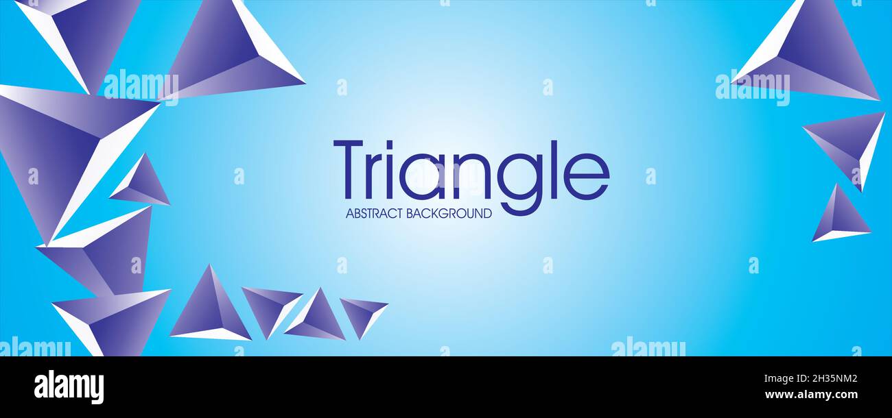 Wallpaper with triangles Stock Vector Images - Alamy