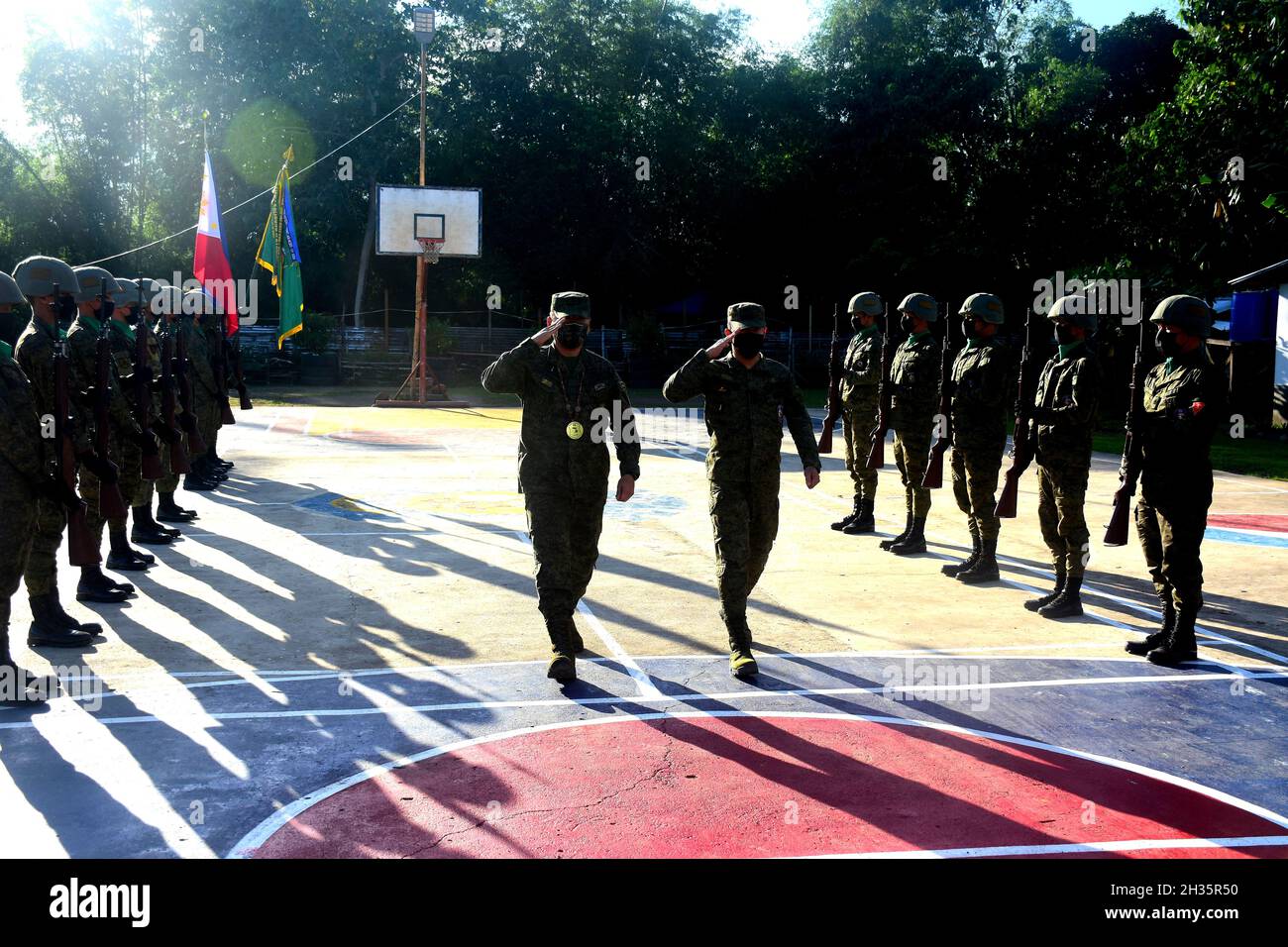Brigadier General Leonardo I Pena made his first visit as One Star ...