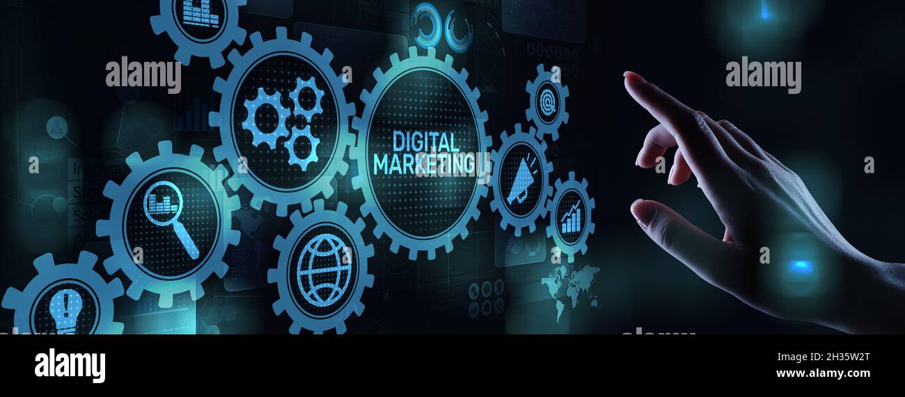 Digital marketing, Online advertising, SEO, SEM, SMM. Business and ...