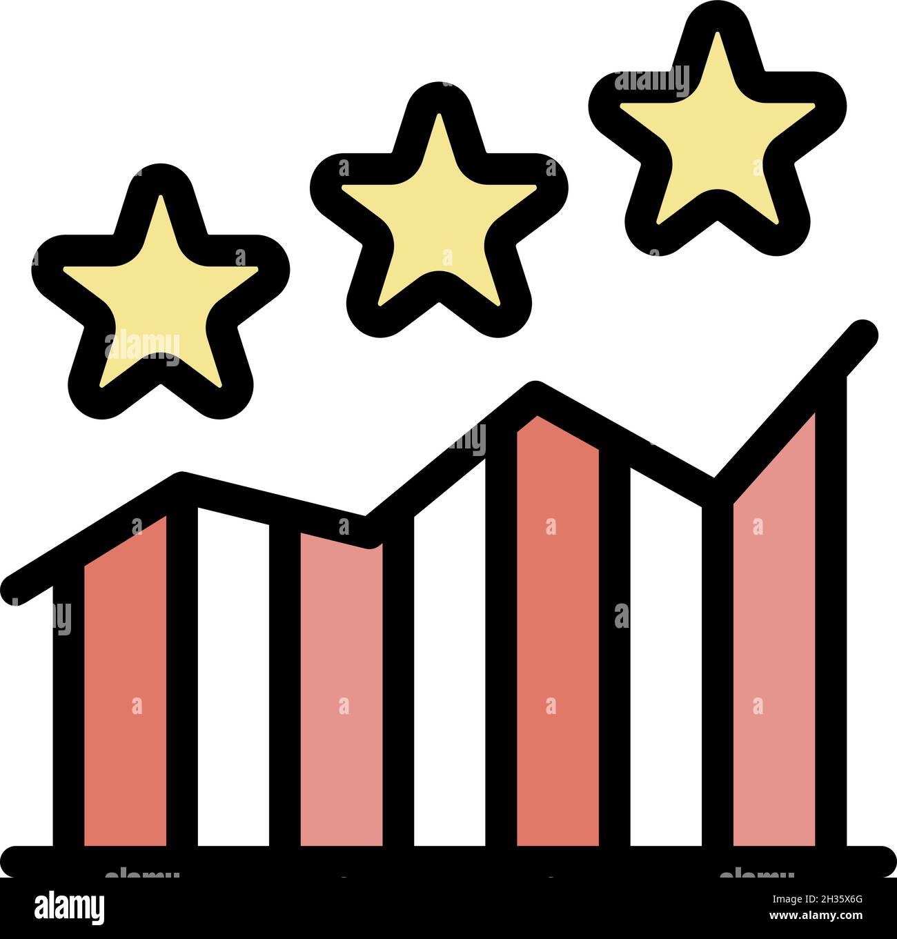 Star rating scale vector vectors hi-res stock photography and images ...