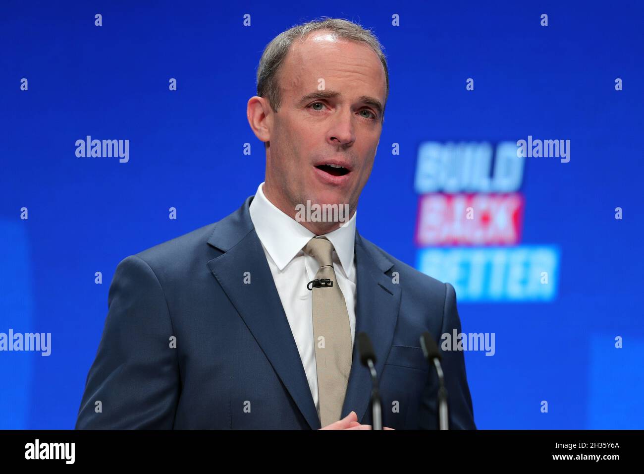 DOMINIC RAAB, 2021 Stock Photo - Alamy