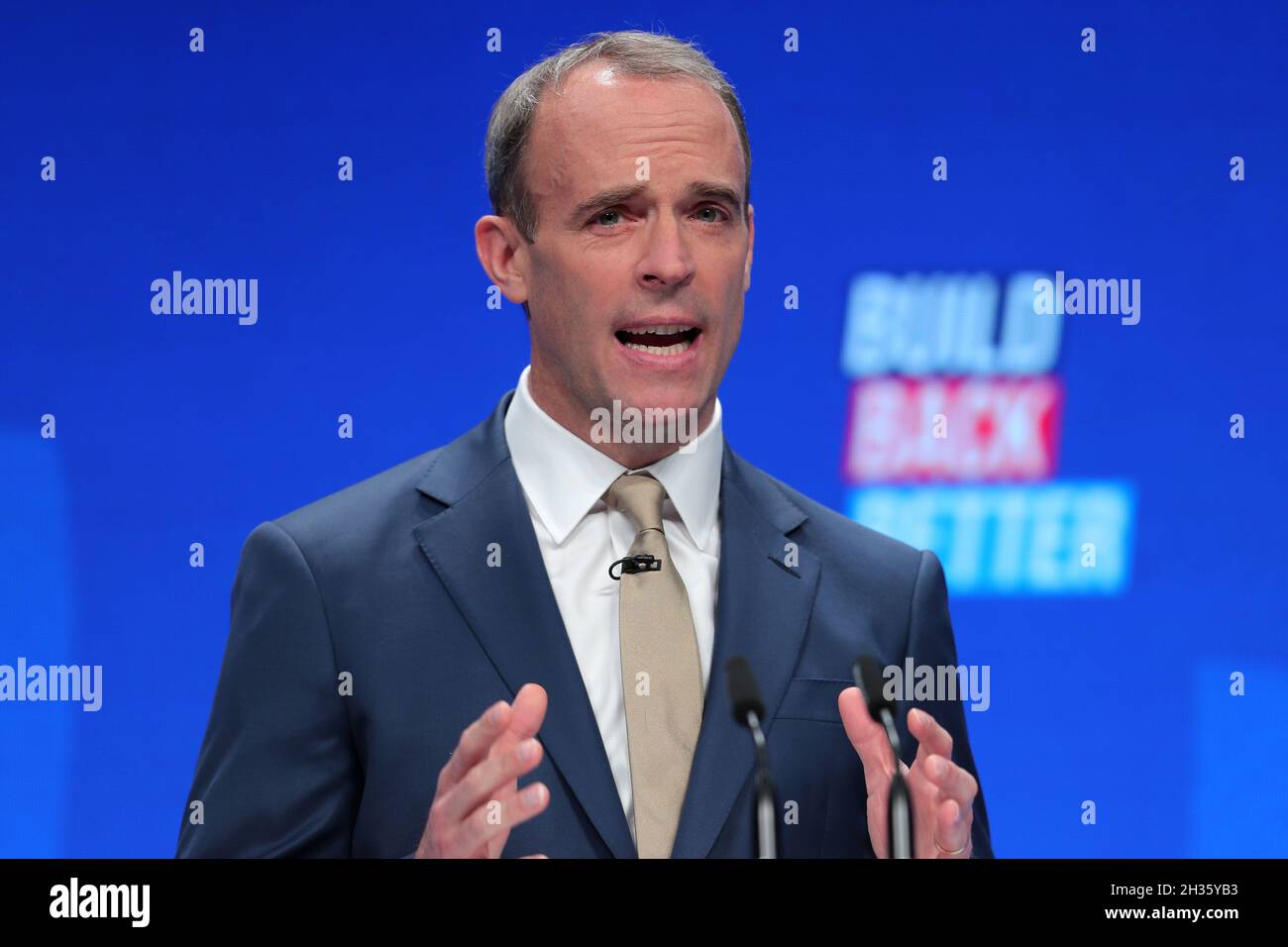 DOMINIC RAAB, 2021 Stock Photo - Alamy