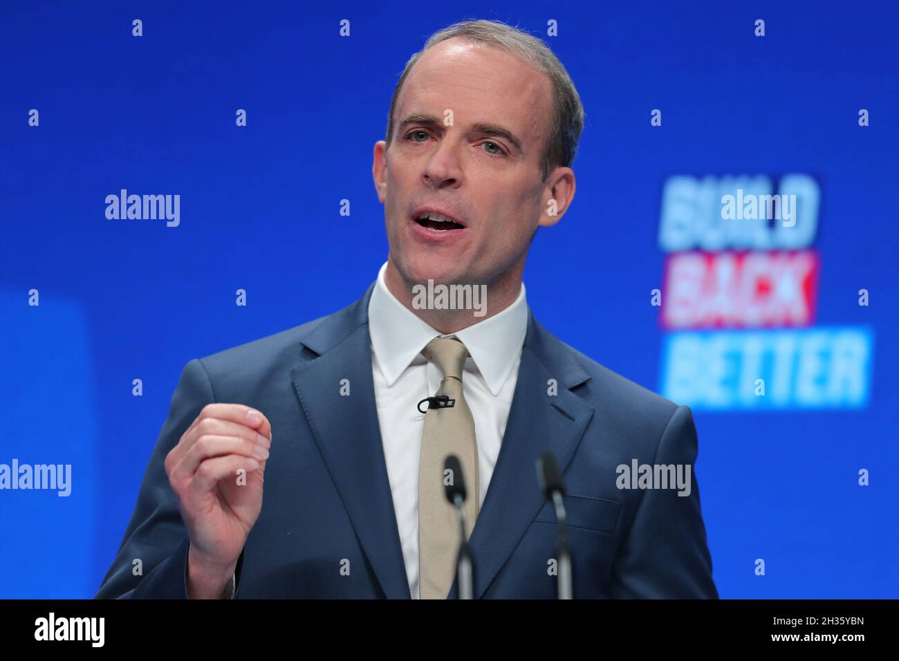 DOMINIC RAAB, 2021 Stock Photo - Alamy