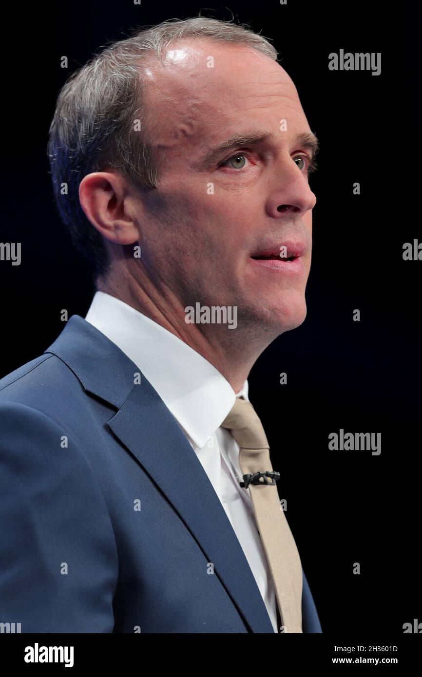 DOMINIC RAAB, 2021 Stock Photo - Alamy