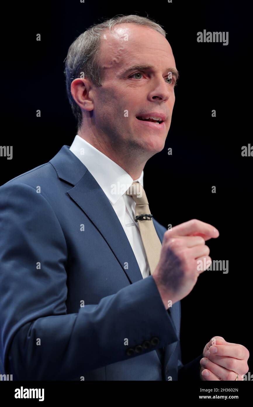 DOMINIC RAAB, 2021 Stock Photo - Alamy