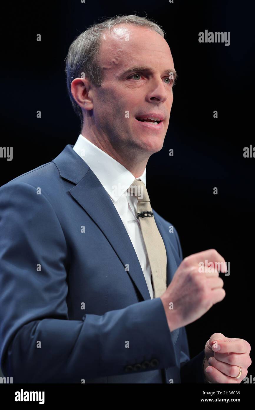 DOMINIC RAAB, 2021 Stock Photo - Alamy