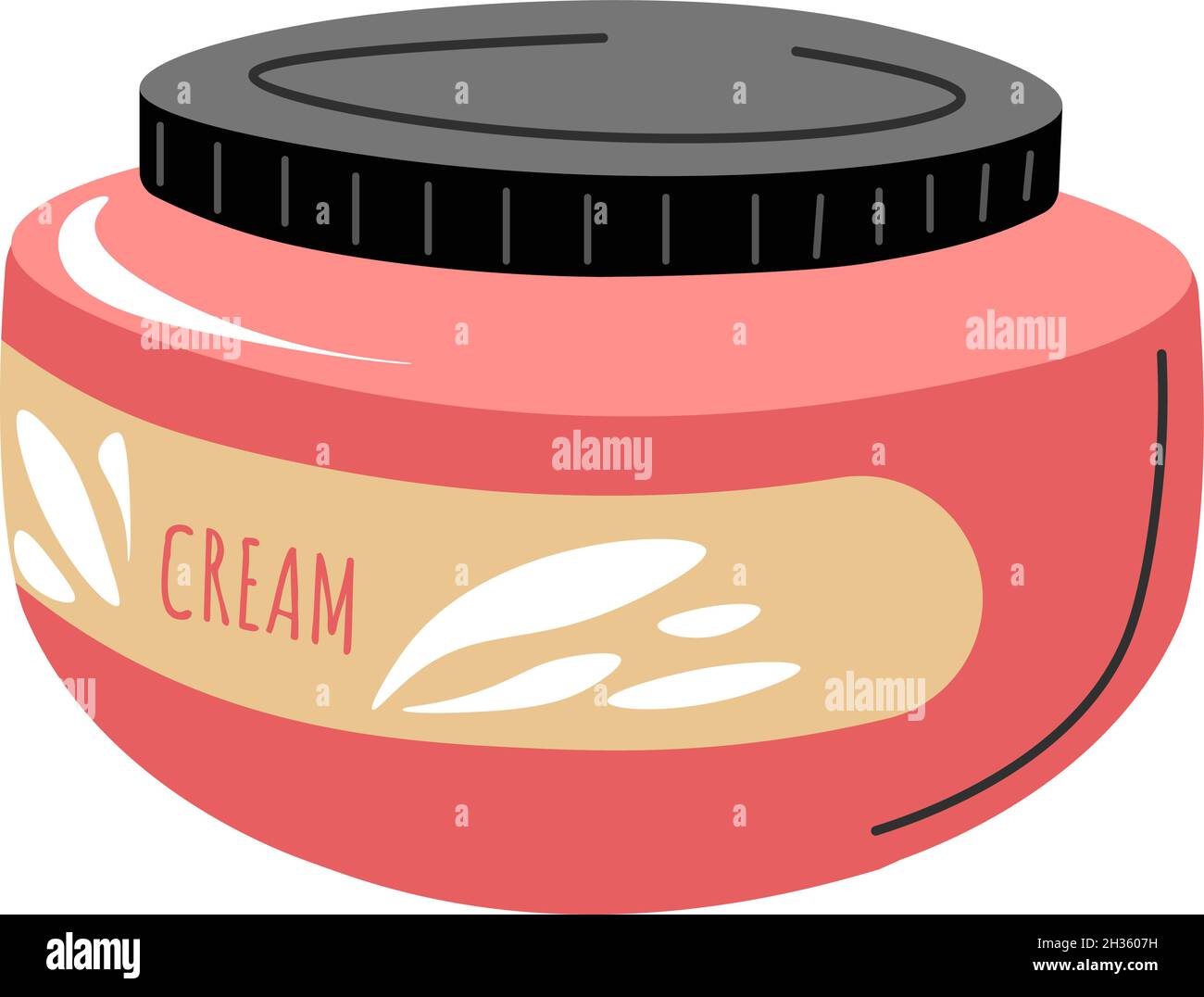 Cosmetics and hygiene products for skin body care Stock Vector Image ...