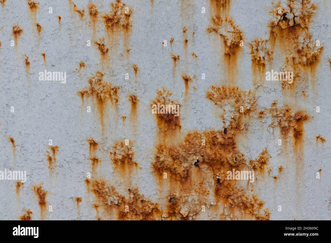 Old wall with cracks and rust. Textured wall damaged by time Stock ...