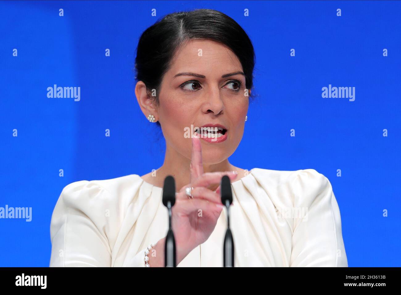 PRITI PATEL, 2021 Stock Photo - Alamy