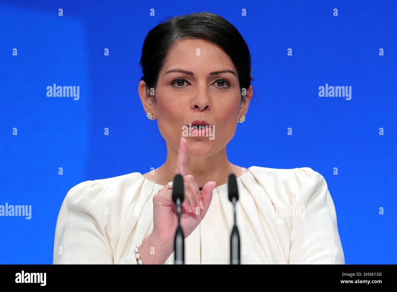 Priti patel portrait hi-res stock photography and images - Alamy