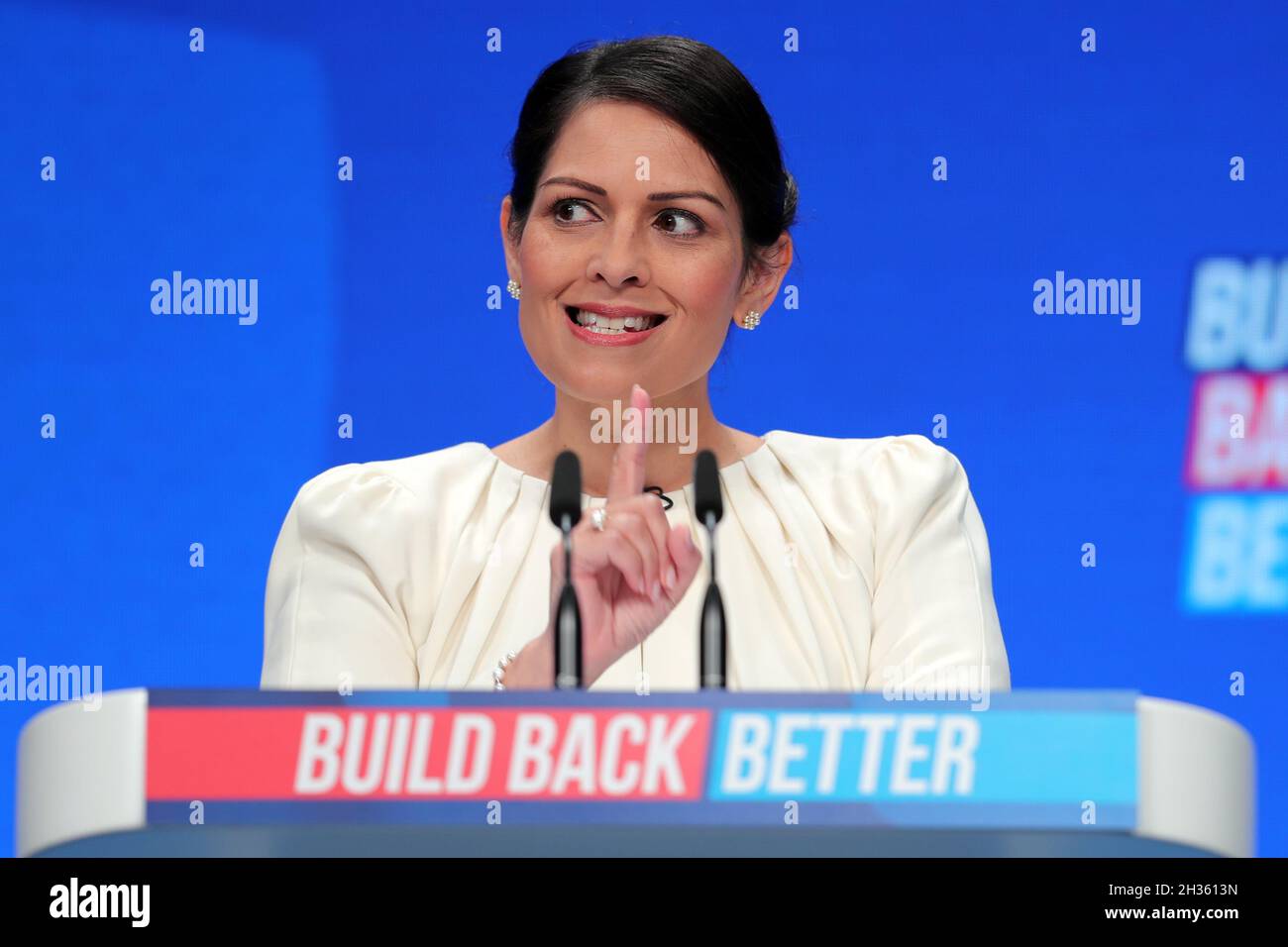 Priti patel portrait hi-res stock photography and images - Alamy