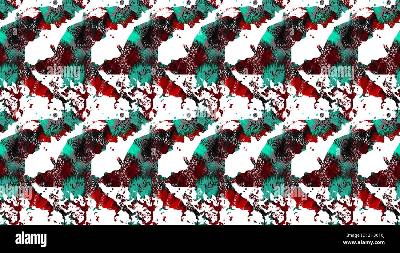 seamless fabric print pattern, colorful designs, dress patterns Stock ...