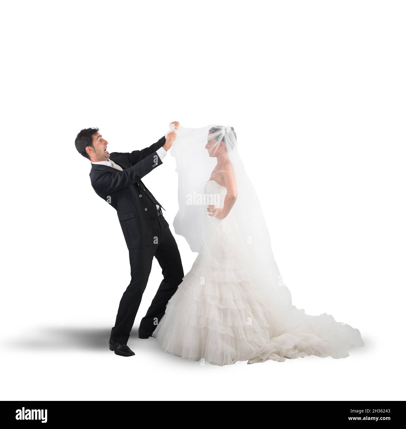 Husband scream Cut Out Stock Images & Pictures - Alamy
