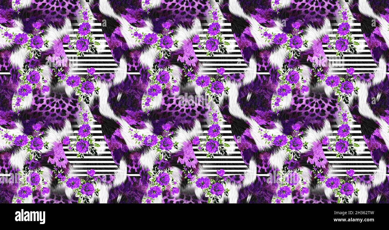 seamless fabric print pattern, colorful designs, dress patterns Stock ...
