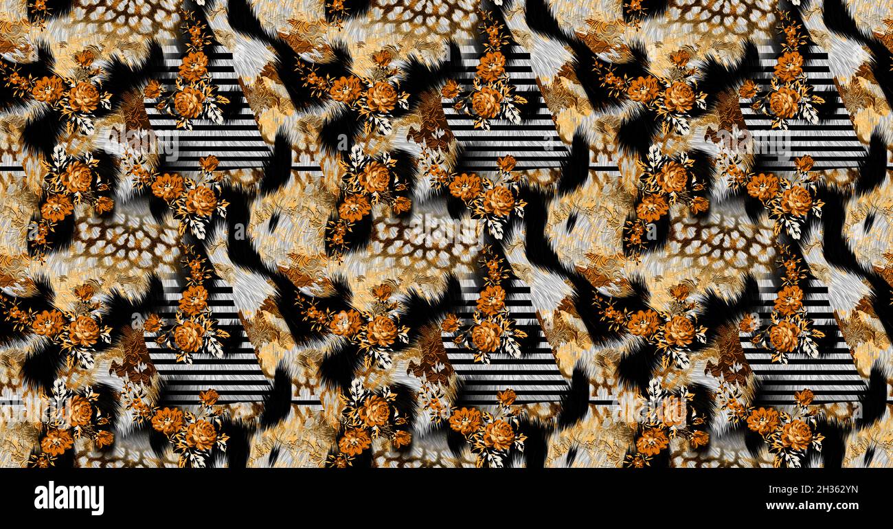 seamless fabric print pattern, colorful designs, dress patterns Stock ...