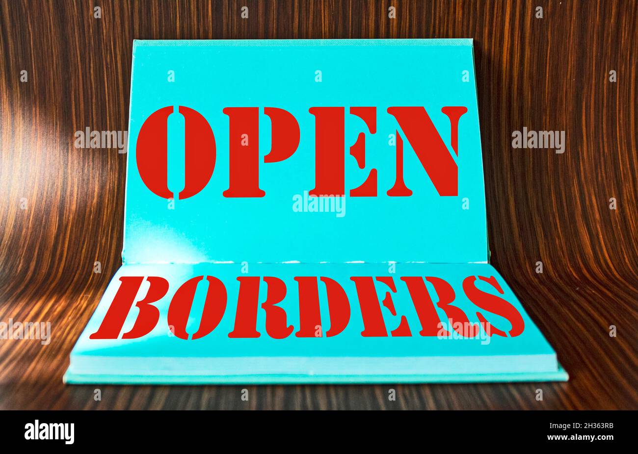 Open border hi-res stock photography and images - Alamy