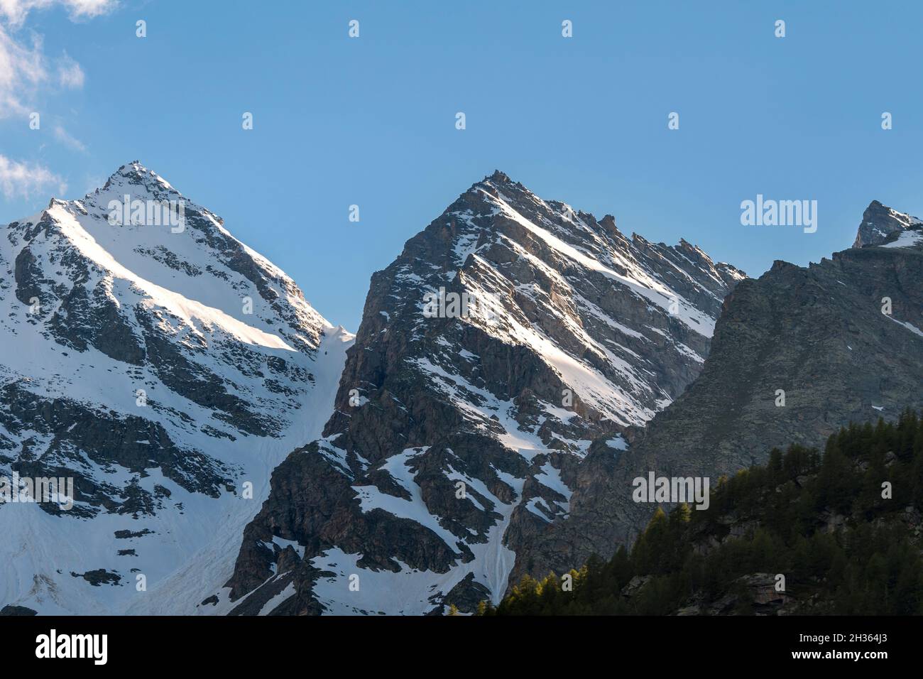 landscape mountain between Ceresole Reale and the Nivolet hill in ...