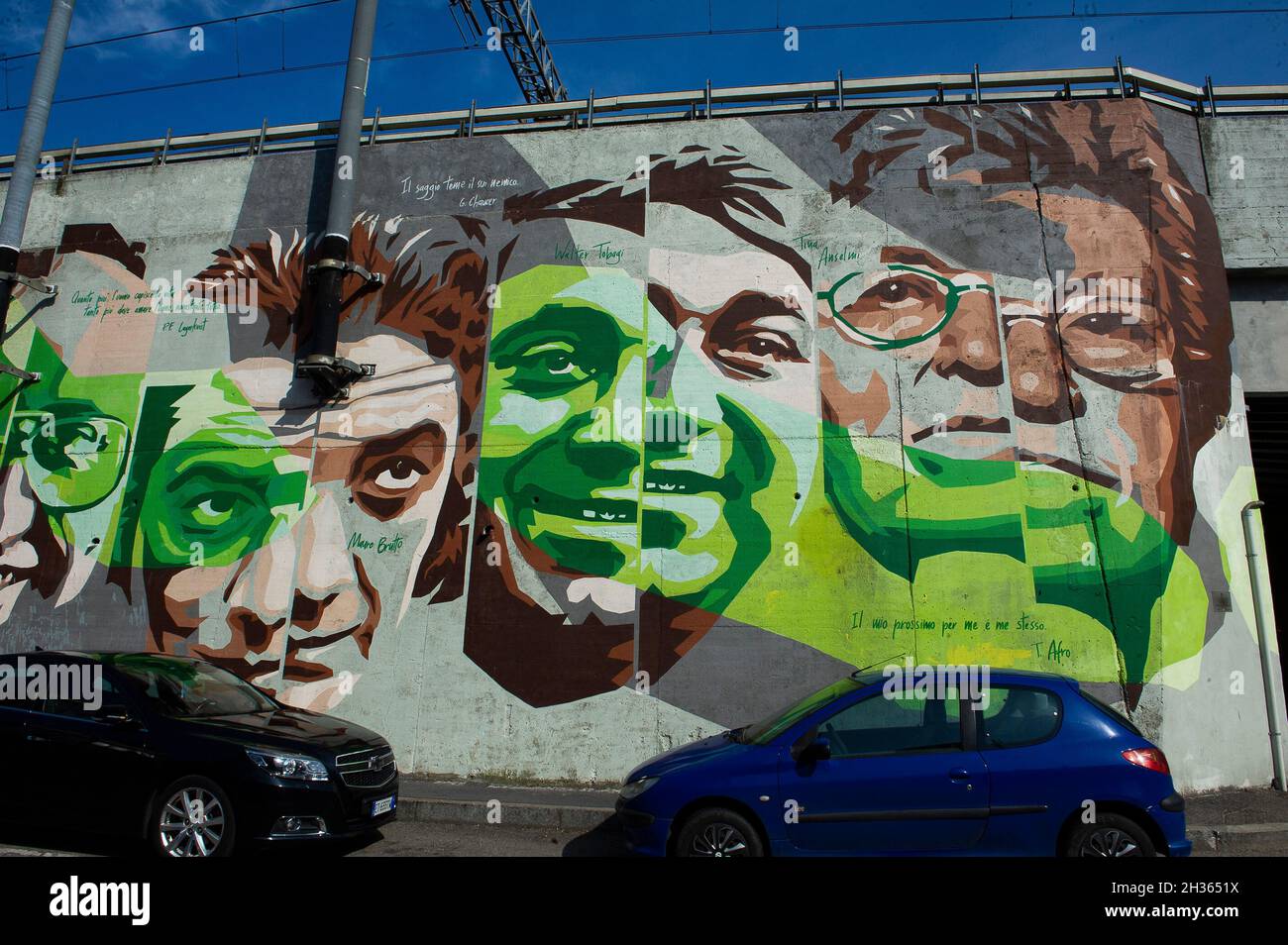 Justice murals hi-res stock photography and images - Alamy
