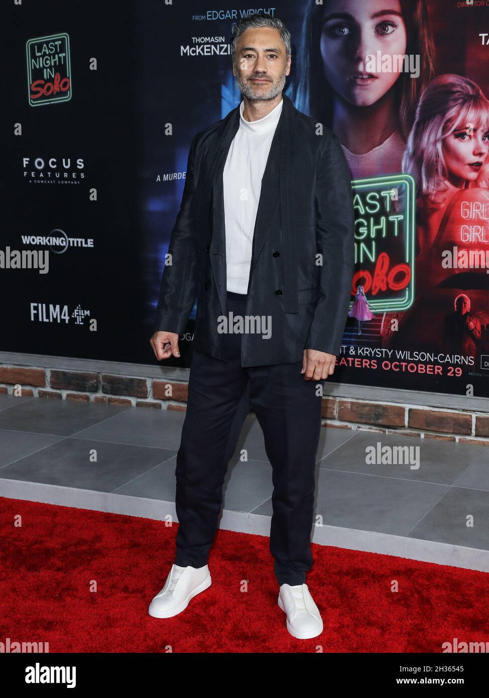 LOS ANGELES, CALIFORNIA, USA - OCTOBER 25: Director Taika Waititi ...