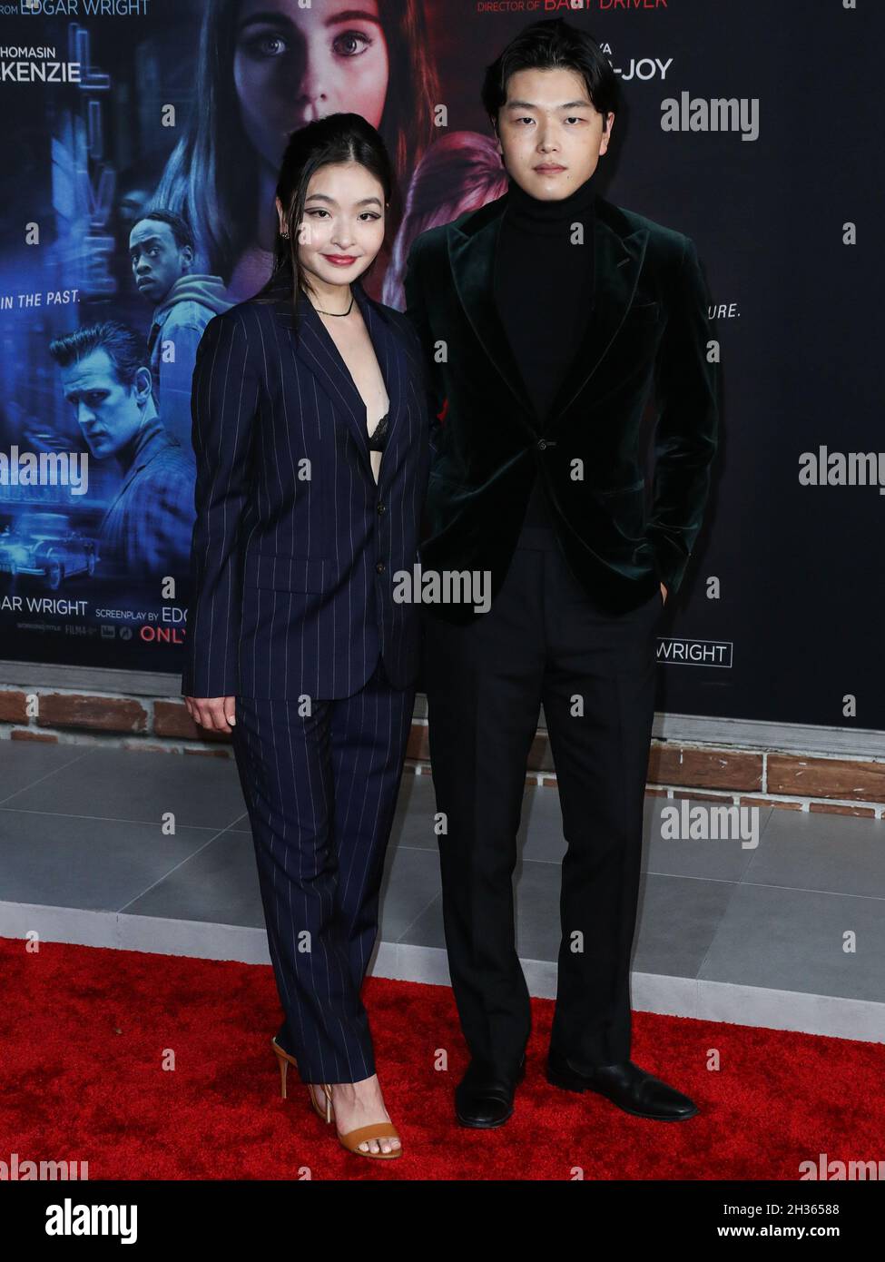 LOS ANGELES, CALIFORNIA, USA - OCTOBER 25: Ice dancers/siblings Maia ...
