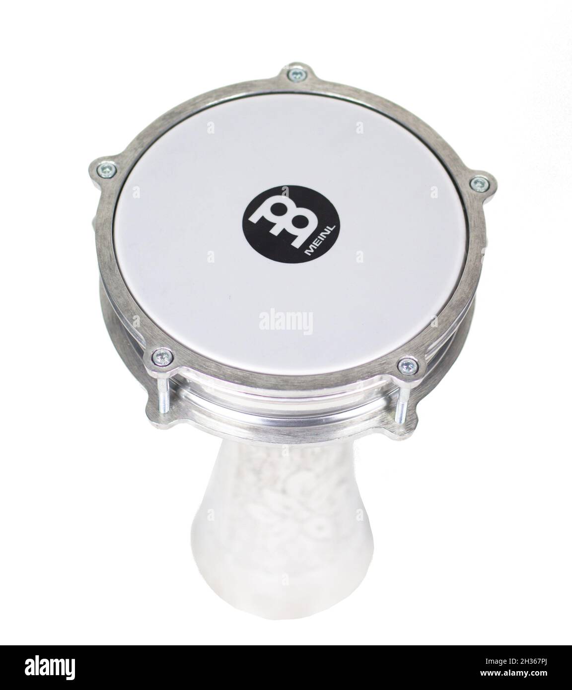 musical bongs on a white background Stock Photo - Alamy