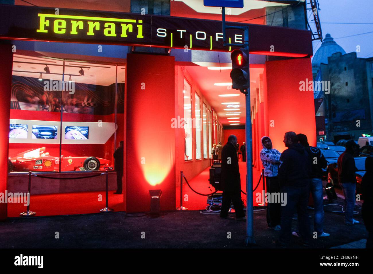 Ferrari showroom hi-res stock photography and images - Alamy