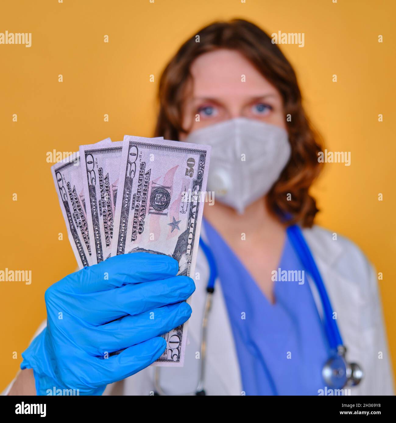 Money Handling A Nurse