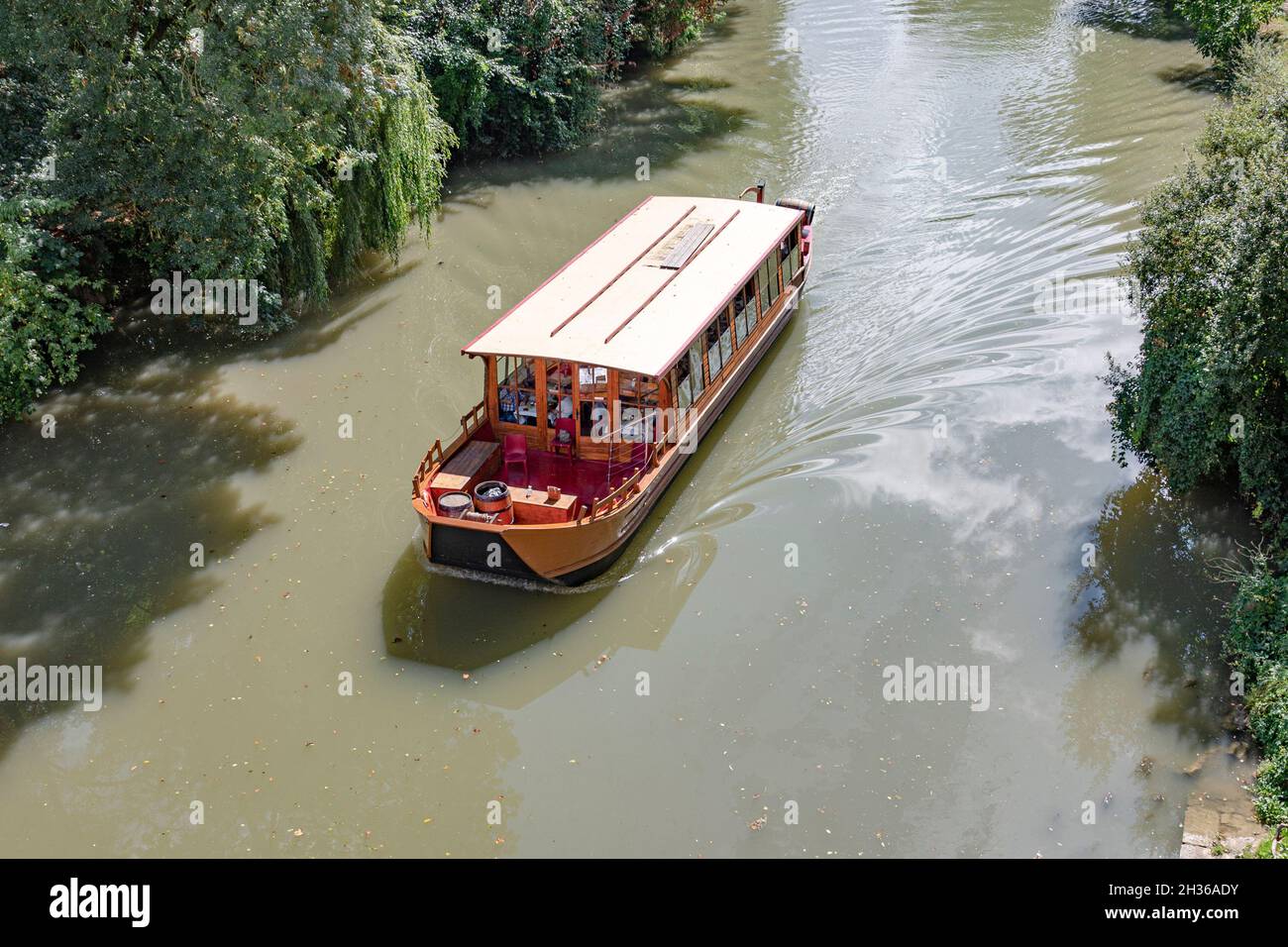Boating on the Baïse river at Nérac, southwest France Stock Photo - Alamy