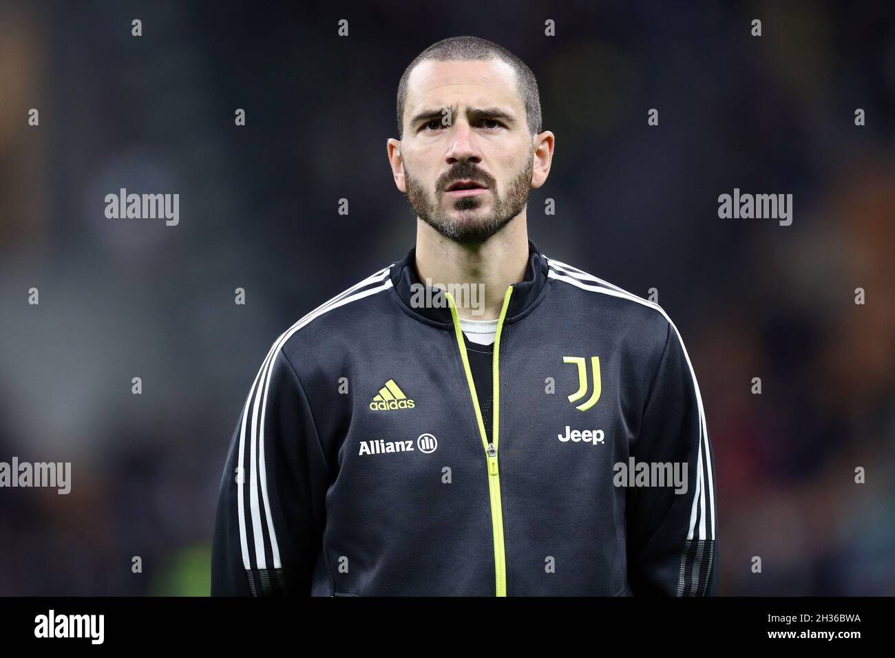 Leonardo Bonucci of Juventus Fc looks on during the Serie A match ...