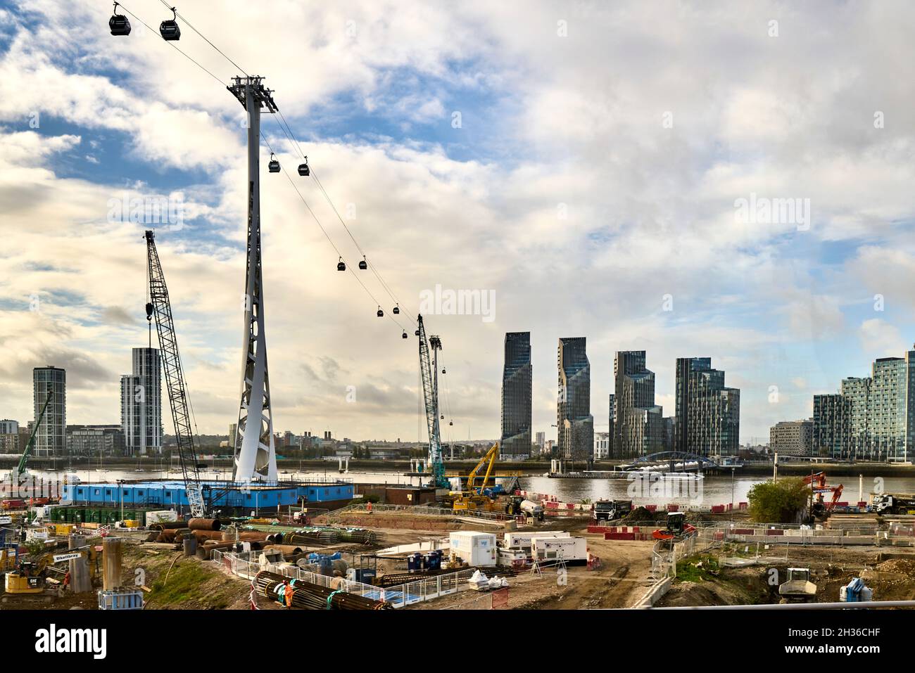 Redevelopment of East London England UK Stock Photo - Alamy