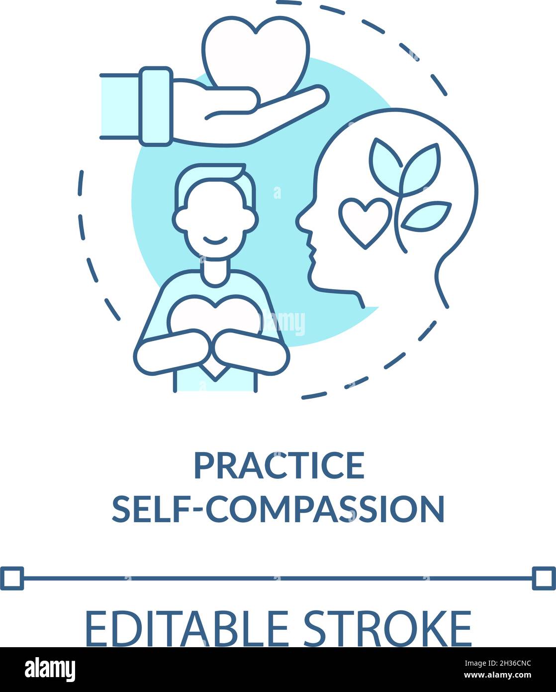 Self care graphic pack hi-res stock photography and images - Alamy