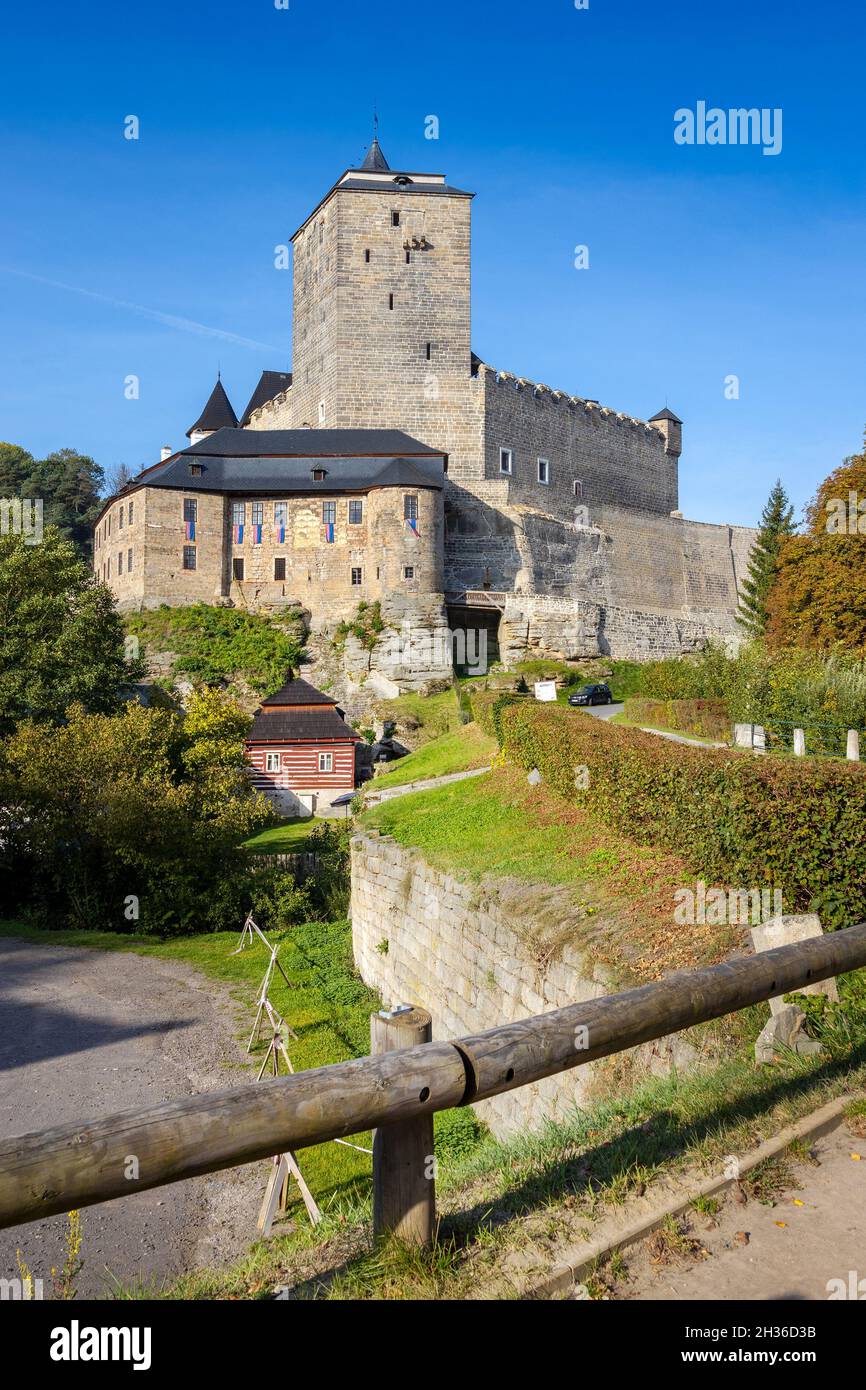 Gotický hrad Kost u Sobotky, Cesky raj, Ceska republika / gothic castle ...