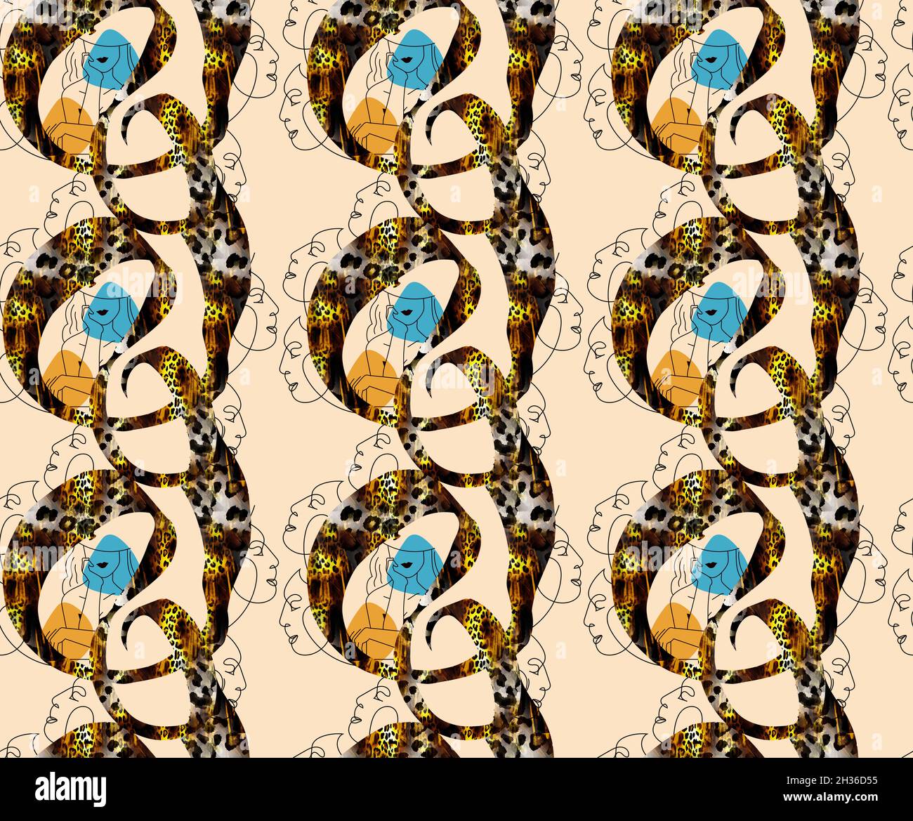 seamless fabric print pattern, colorful designs, dress patterns Stock ...