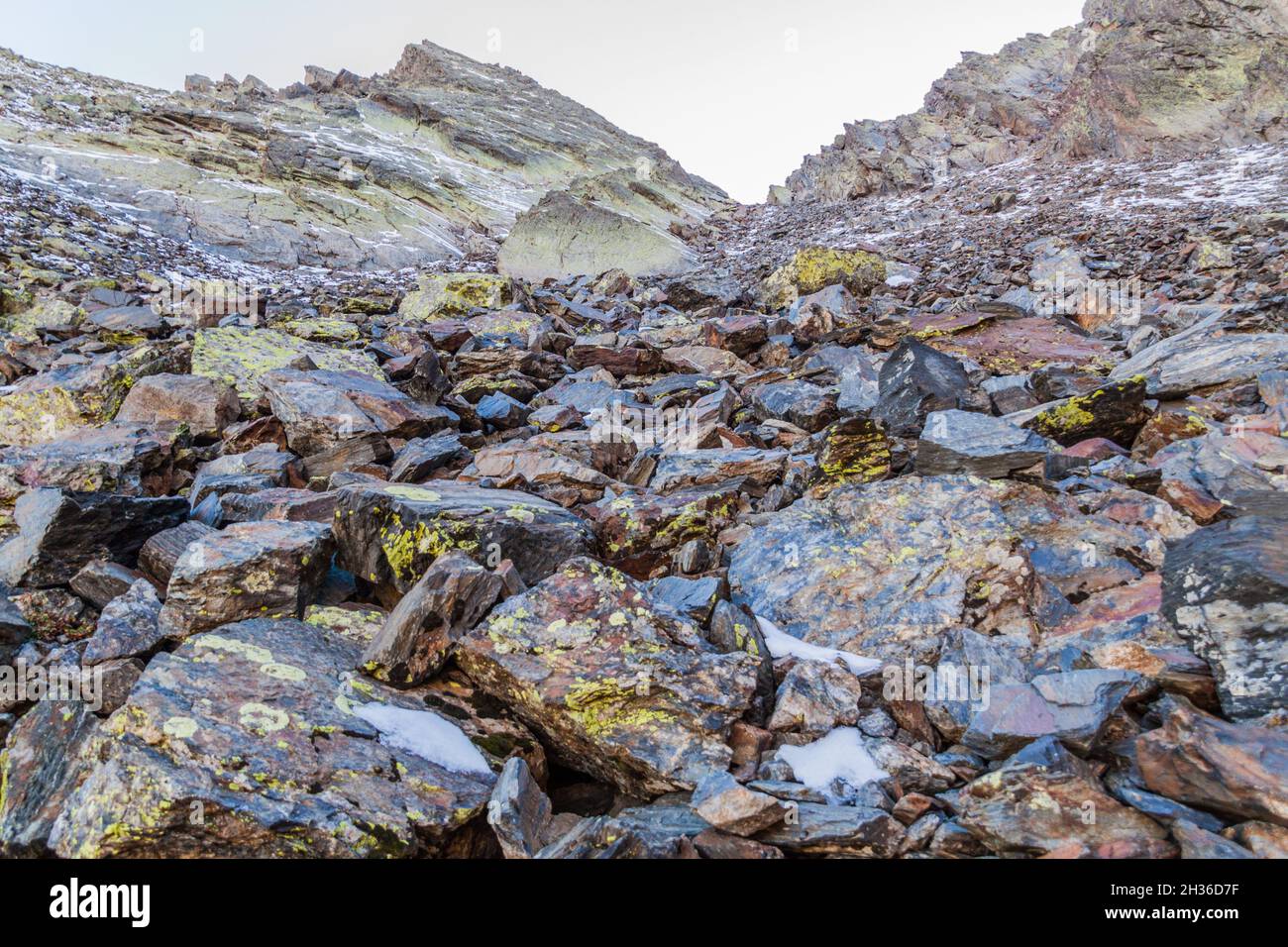 Rock lump slope hi-res stock photography and images - Alamy