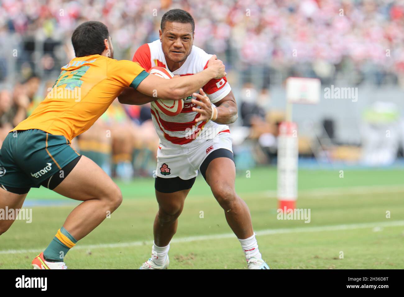 Oita, Japan. 23rd Oct, 2021. Lomano Lava Lemeki (JPN) Rugby : Lipovitan ...