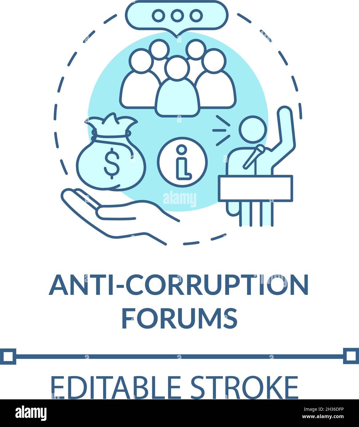 Corruption notion Stock Vector Images - Alamy