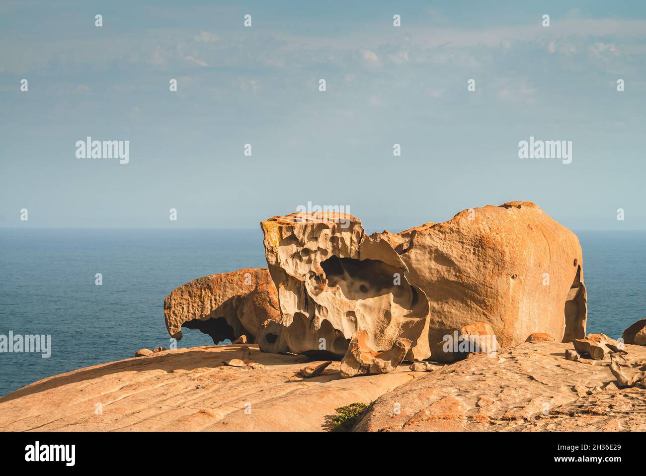 Iconic Remarkable Rocks on Kangaroo Island, South Australia Stock Photo ...