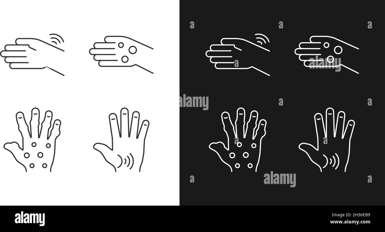 Osteoarthritis hands Stock Vector Images - Alamy