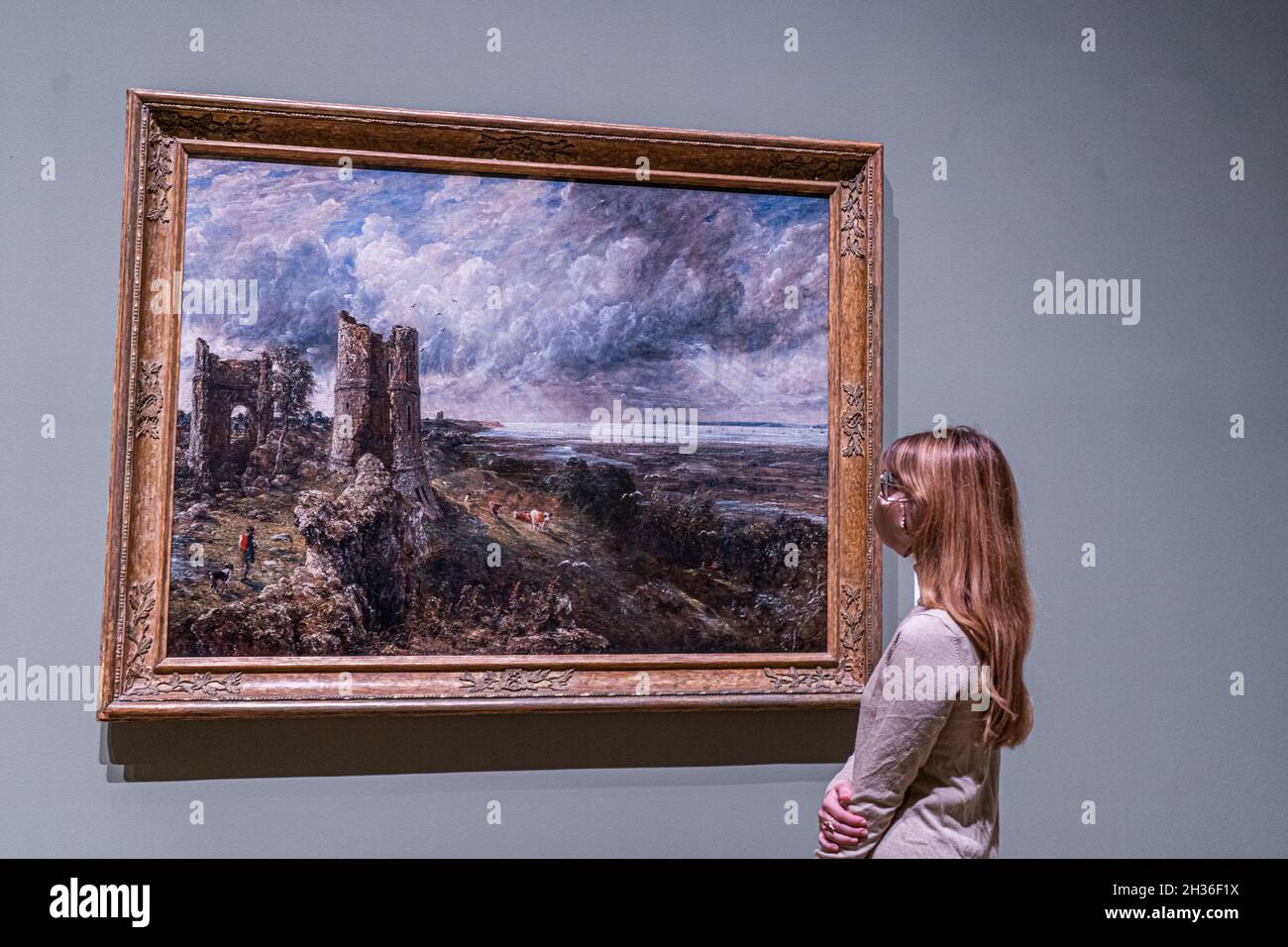 LONDON, UK. 26 Oct, 2021. John Constable RA, The Glebe Farm circa 1830 ...