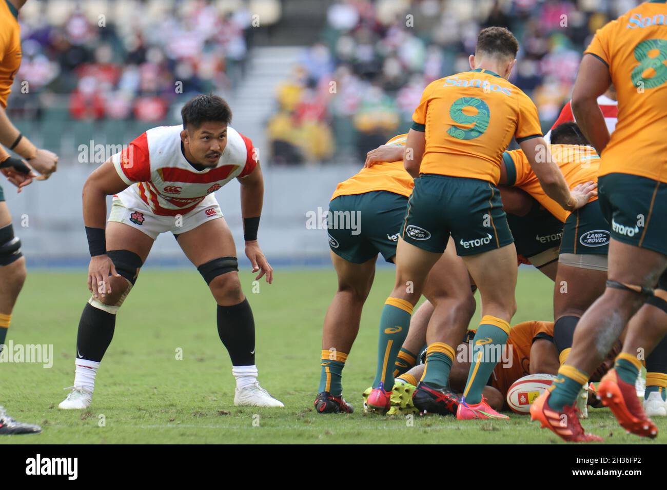 Oita, Japan. 23rd Oct, 2021. Kazuki Himeno (JPN) Rugby : Lipovitan D ...