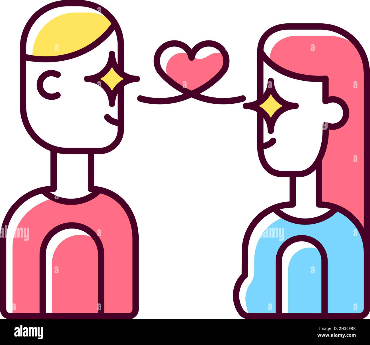 At first sight it Cut Out Stock Images & Pictures - Alamy