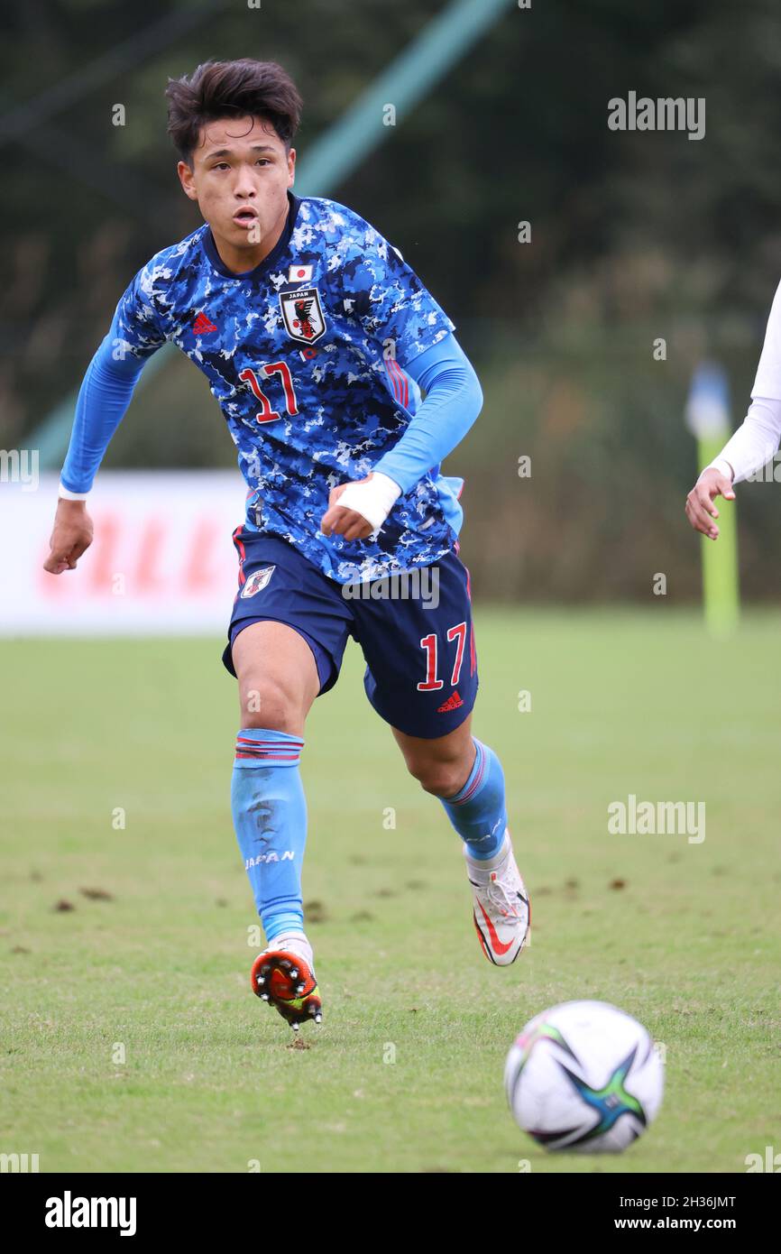 Fukushima, Japan. 26th Oct, 2021. Kuryu Matsuki (JPN) Football/Soccer ...
