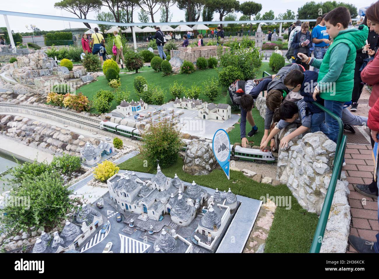 Italy park in miniature hi-res stock photography and images - Alamy