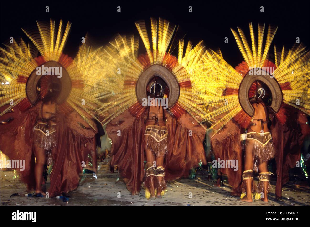 BRAZIL. AMAZON REGION. ISLAND PARINTINS. BRAZILIAN DANCE Stock Photo ...