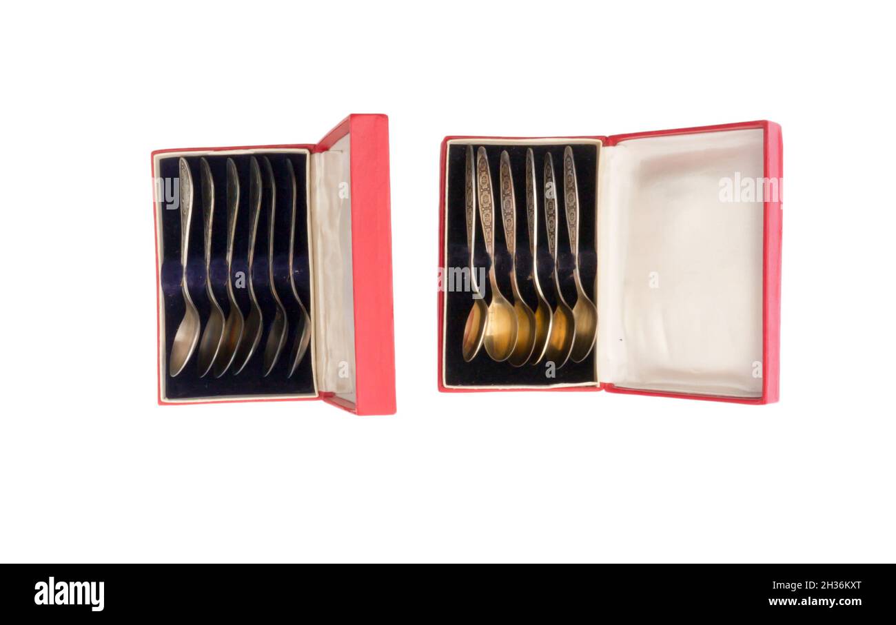 Cupronickel spoons, made in Soviet times. Soviet Union was a socialist ...